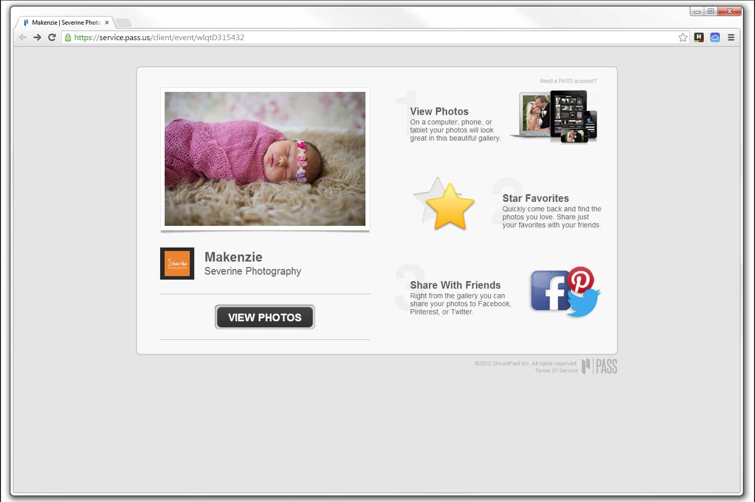 Choose your favorite pictures with PASS » Séverine Photography